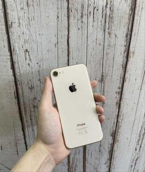 Телефон iPhone 8 64gb gold б/у