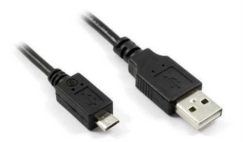 Кабель USB2/microB (5pin) 3м (экран) Cablexpert