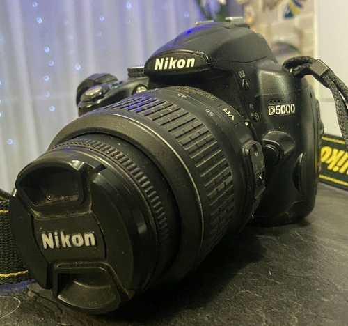 Зеркальный фотоаппарат Nikon d5000 kit 18-55