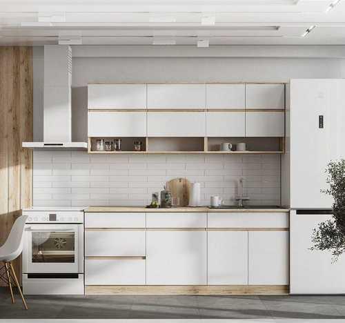 Кухонный гарнитур Брауни 2,0 м