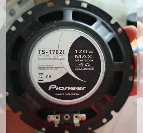 Динамики 16.5 см pioneer