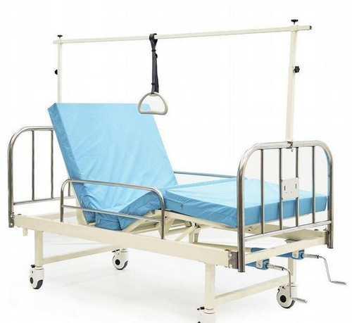 Кровать медицинская механическая кмр-12 c рамой Ба