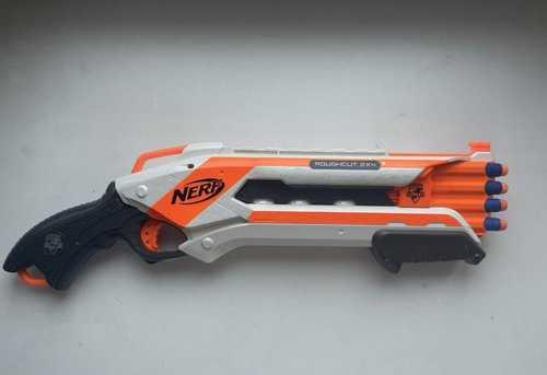 Бластер нерф nerf roughcut 2*4