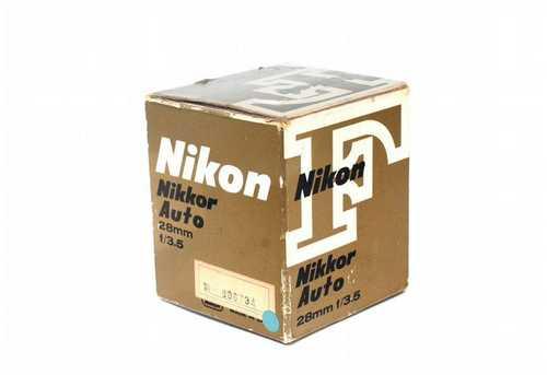 Nikon Nikkor auto 28mm f3.5