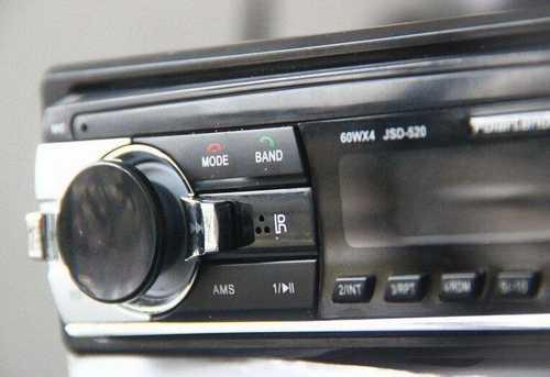 Автомагнитола 1din с bluetooth JSD 520