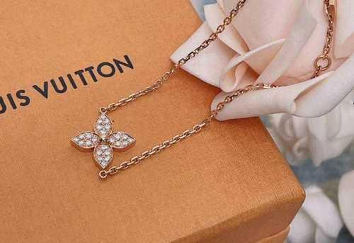 Золотой браслет Louis Vuitton 4 гр 0.24 ct