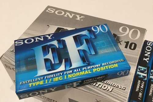 Аудиокассеты Sony EF90.Japan
