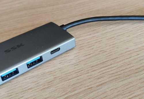USB хаб 3.2 - 10 gbps