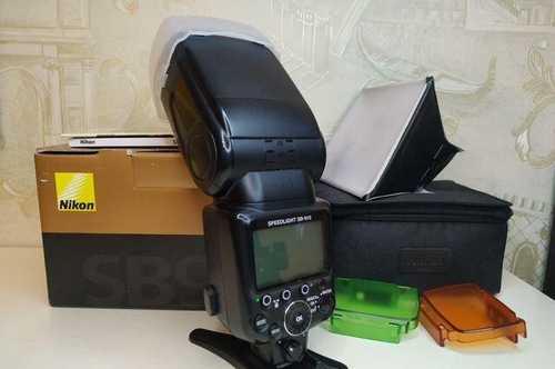 Вспышка Nikon SB-910 с набором рассеивателей