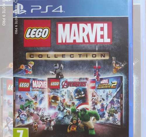 Lego Marvel collection ps4 3в1