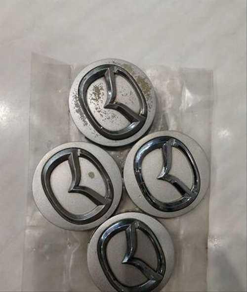Колпачки в литые диски Mazda 56 мм