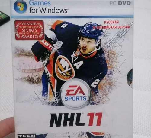 Компьютерные игры NHL, FIFA, PES