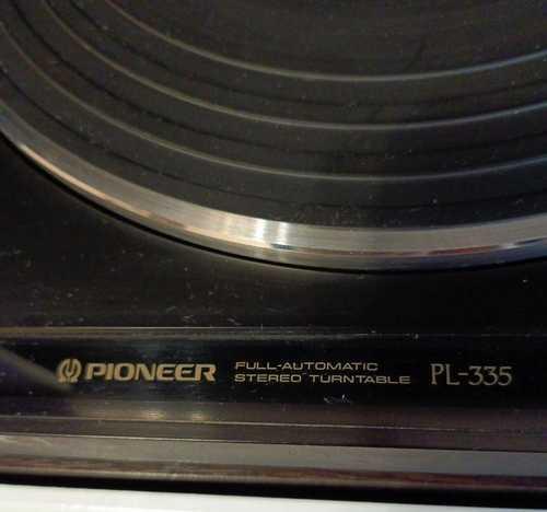 Проигрыватель винила pioneer PL 335