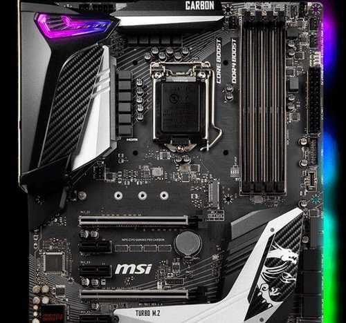 Intel core i9 9900k msi z390 gameng pro carbon