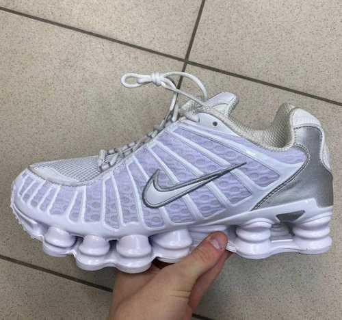 Мужские Кроссовки Nike Shox TL White