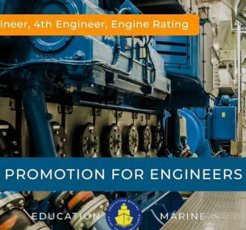 Education Marine. Promotion for Engineers