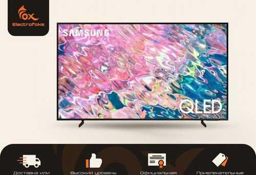 Телевизор qled Samsung 85" QE85Q60bauxce Q черный