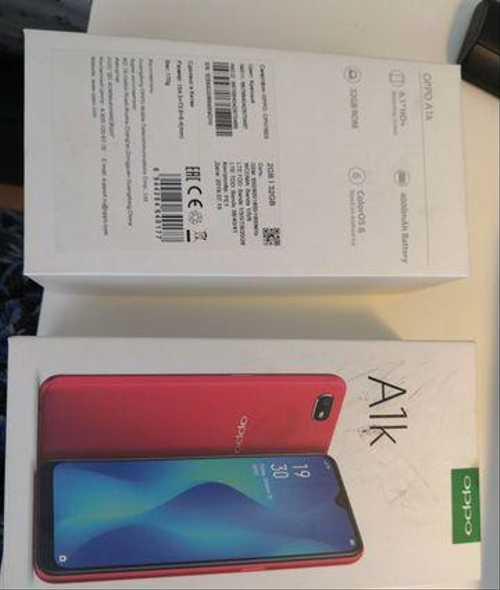 Мобильные телефоны oppo A1k