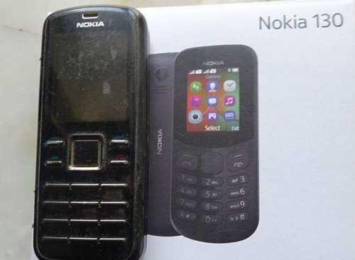 Телефон Nokia 130 с зарядником не работает