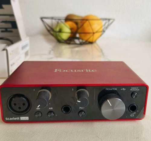 Звуковая карта focusrite scarlett solo 3rd gen