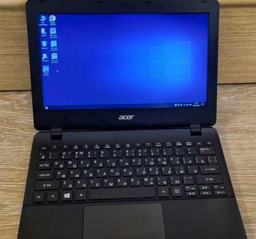 Ноутбук 12" Acer 2яд 4гб компактный