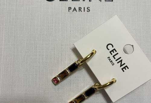 Серьги celine