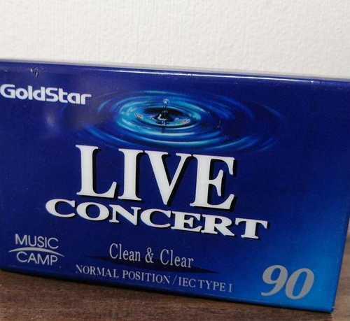 Аудиокассета GoldStar LiveConcert 90