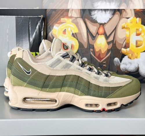 Кроссовки Nike Air Max 95 Olive Оригинал