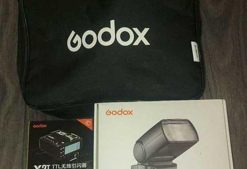 Godox v860 III c. Godox X2T tтl. Софтбокс 6060