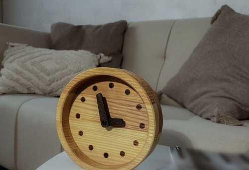 Настольные деревянные часы Time Plato'S