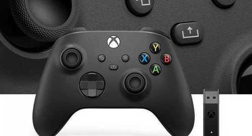 Геймпад Xbox + адаптер