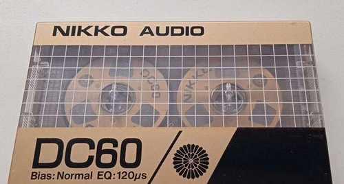 Аудио кассетa nikko DC 60 japan новая
