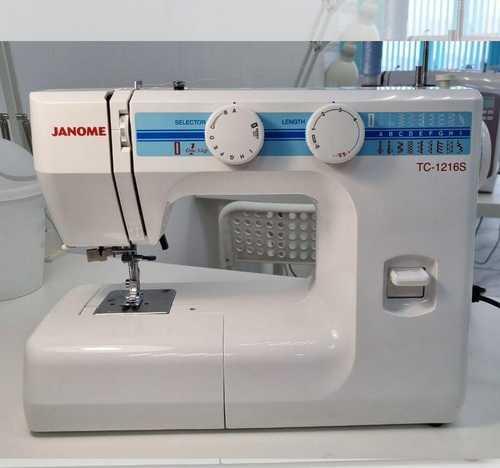 Швейная машина janome tc-1216s
