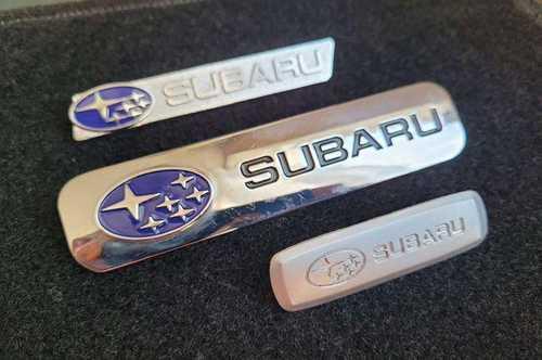 Логотипы для ковриков Subaru