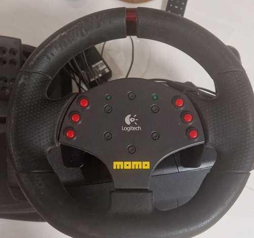 Игровой руль logitech momo racing