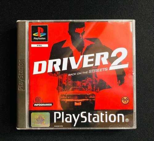 Игра PS1 лицензия Driver 2