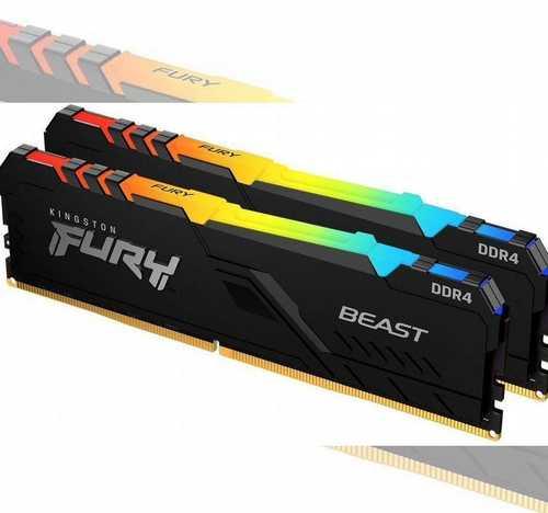 Kingston Fury Beast RGB 32 gb 3600 mhz(новая)