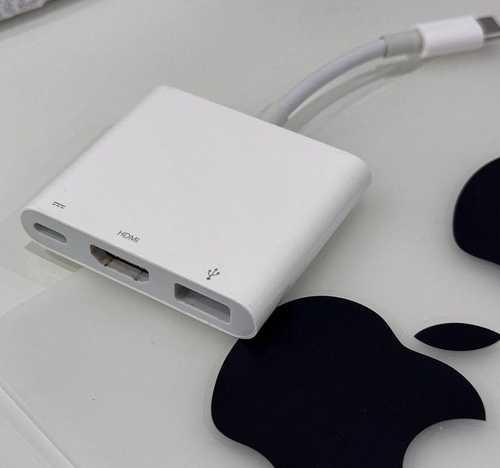 HUB-переходник Apple AV-адаптер USB-C hdmi