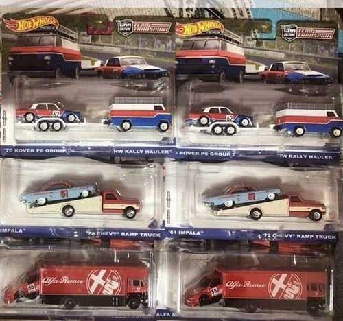 Hot wheels premium team transport