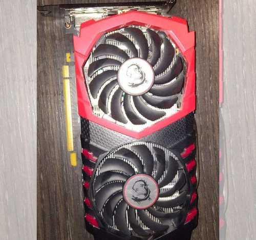 Видеокарта gtx 1050 ti 4gb msi GamingX