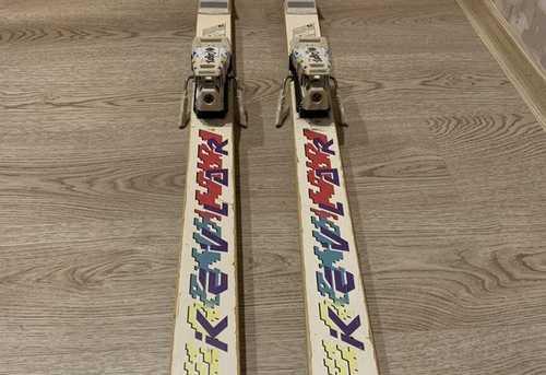 Лыжи горные Fischer SC4 с креплениями. 188 см