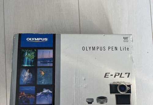 Olympus pen lite e-pl7