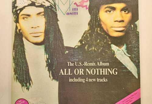 LP Milli Vanilli – All Or Nothing / Italy 1989