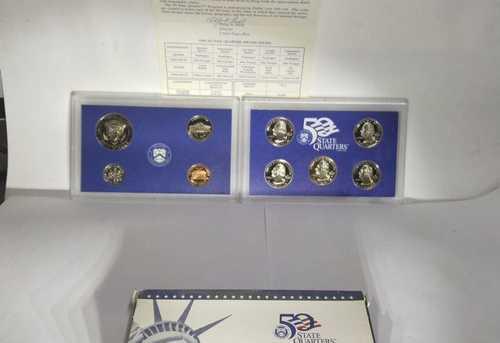 Годовой набор монет США 1999 год