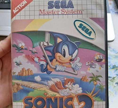 Картридж Sega Sonic 2