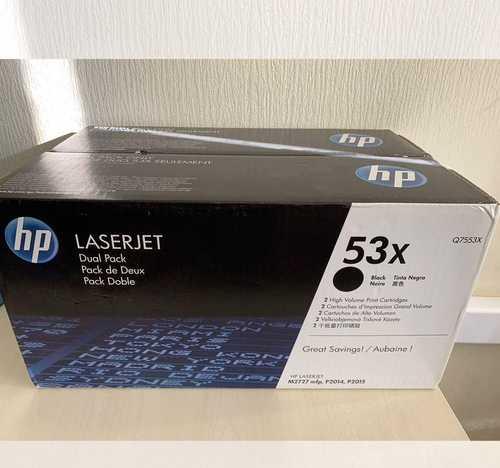 Картридж HP 53x Оригинал