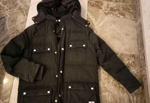 Куртка зимняя удлиненная для мальчика 152-158