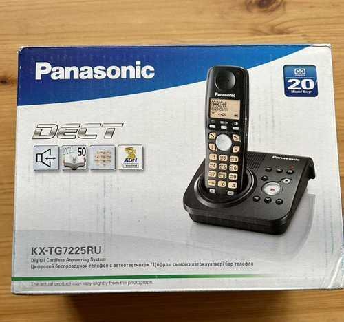 Panasonic kx-tg7225 телефон новый