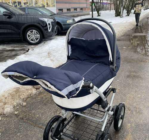 Коляска 2в1 Peg perego culla auto   автокресло