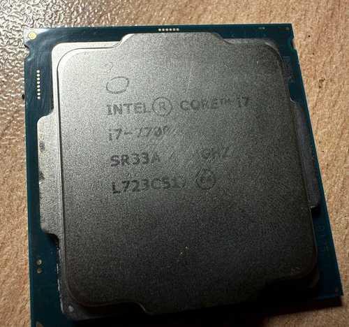 Процессор intel core I7 7700k